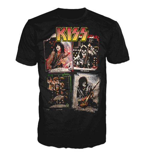 Kiss Merchandise - Clothing, T-Shirts & Posters - Stereoboard